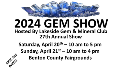 Benton County Fairgrounds Welcomes Rock & Gem Enthusiasts for Weekend ...