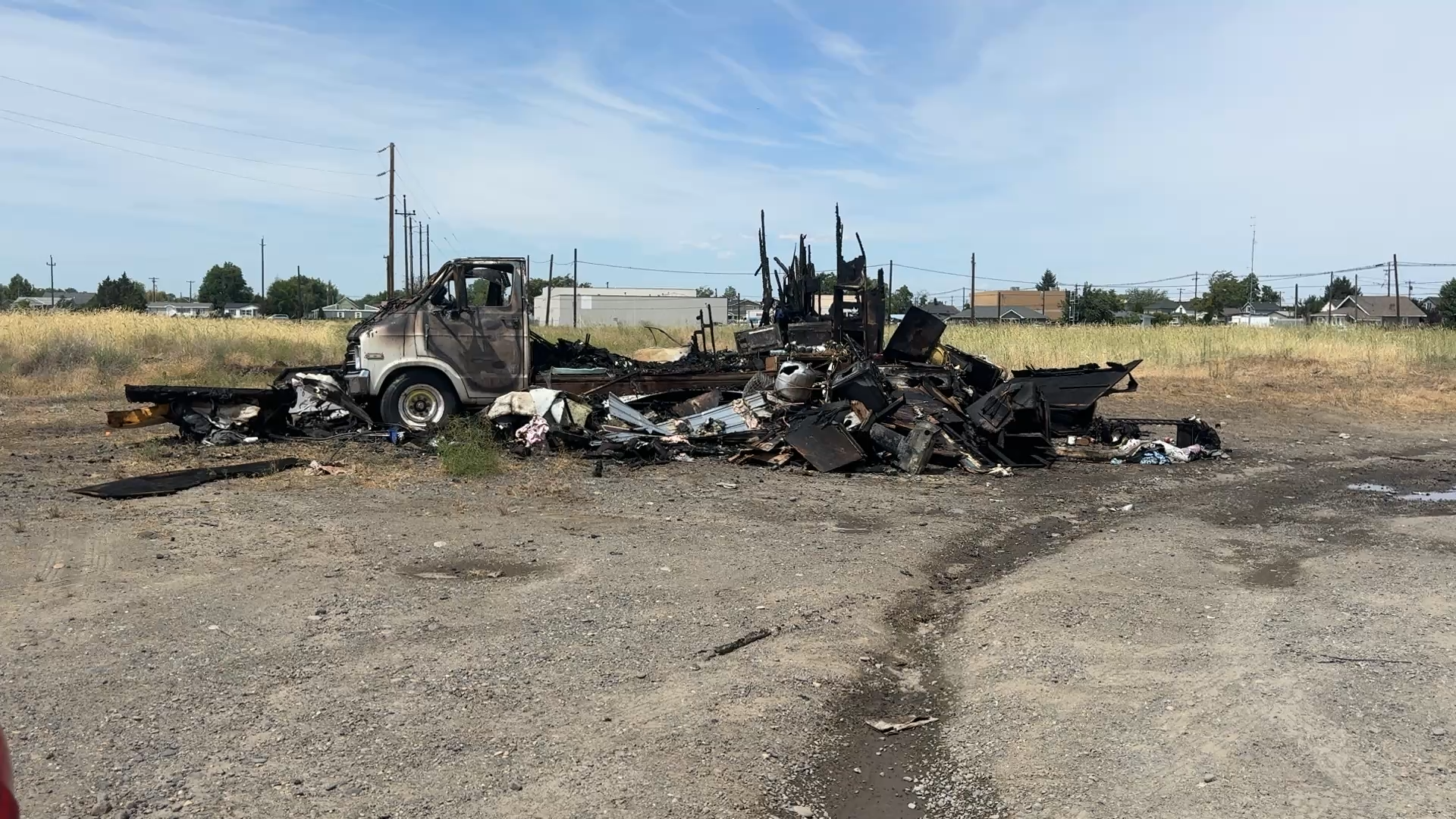 A fire in Pasco destroys an RV being used as residence | News ...