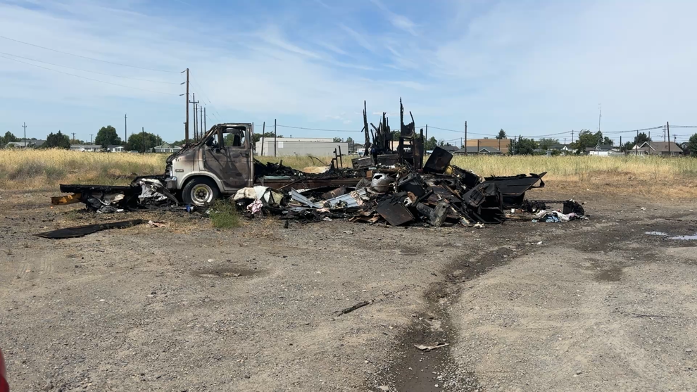 A fire in Pasco destroys an RV being used as residence | News ...