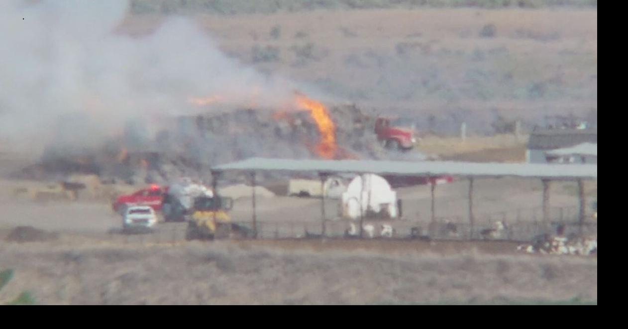 Tri-Cities fire agencies responding to hay fire near Juniper Dunes ...