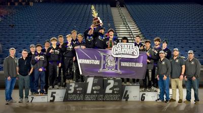 Hermiston boys wrestling team wins first Washington state championship ...