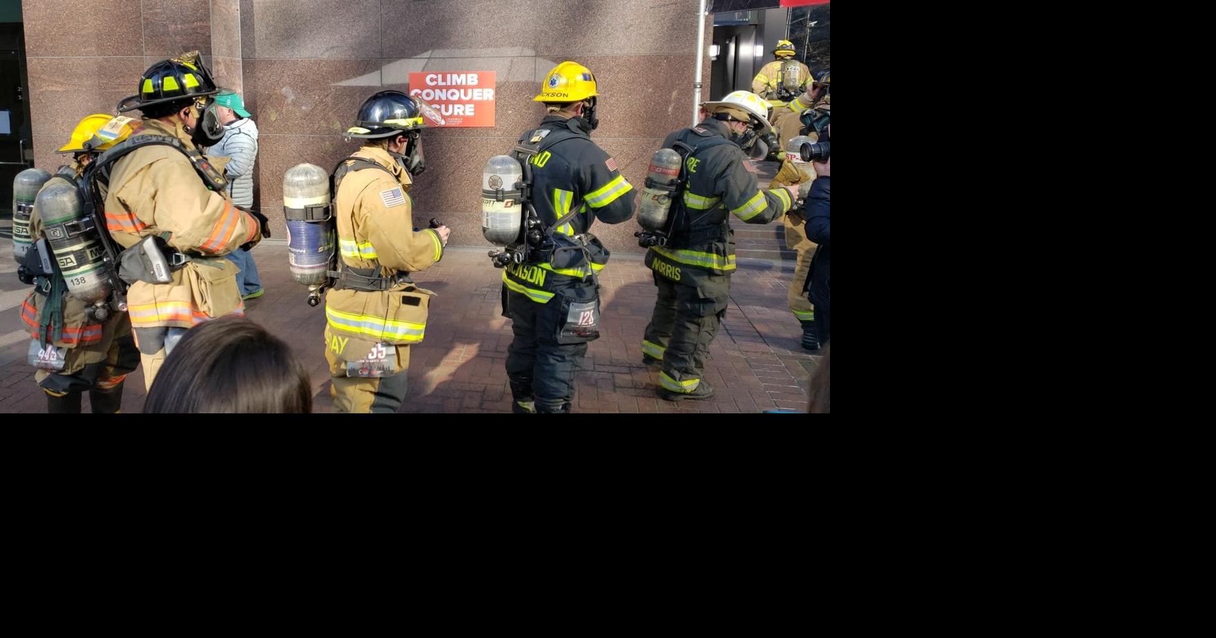 Local firefighters take on Seattle Stairclimb to support blood cancer ...