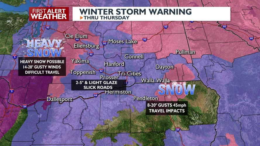 Winter storm to bring heavy snowfall and freezing rain across Oregon ...
