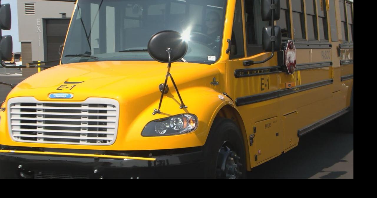 Pasco School District rolls out new electric school buses | Back 2 ...