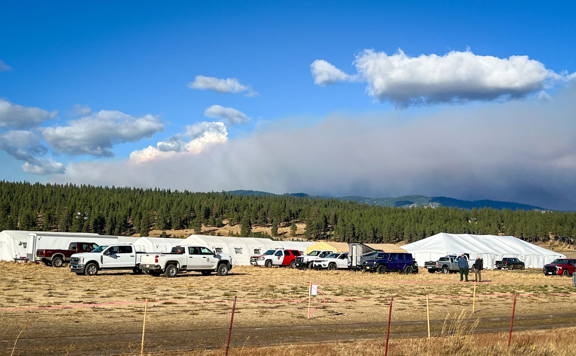 Firefighters adjusting strategy to combat growing Labor Mountain Fire ...