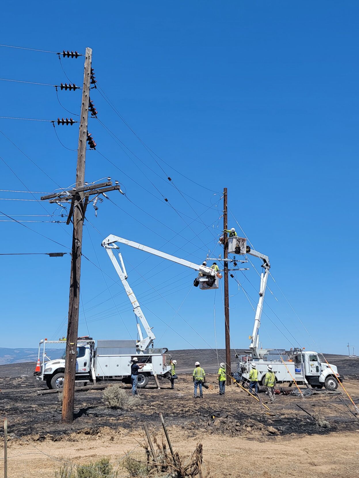 Kittitas power could be restored 7 p.m. Monday following Sunday fire ...