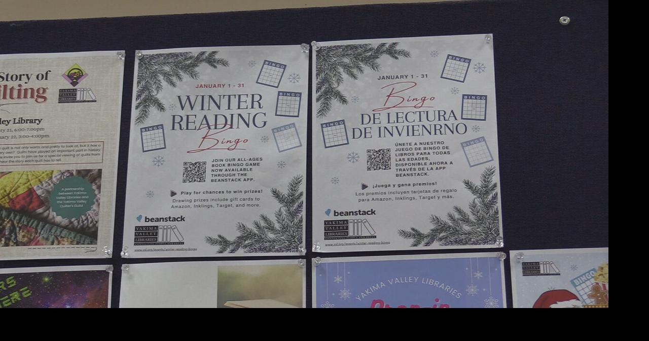 Yakima Valley Libraries kicks off Winter Reading Bingo Challenge ...
