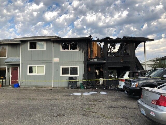 UPDATE: Six pets perish, two adults hospitalized by large fire at ...