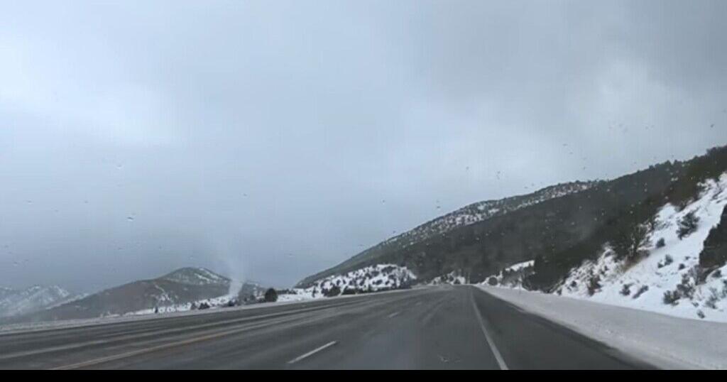 Snownado/Snow Devil: Rare phenomenon captured on video in Idaho | Local ...