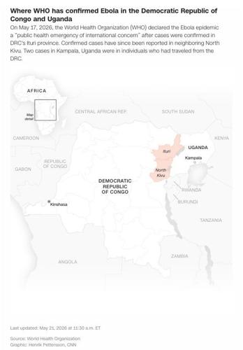 Visualizing the Ebola outbreak in maps and charts | Health ...