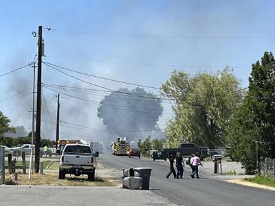 Finley fire prompts evacuations near River View High School | News ...