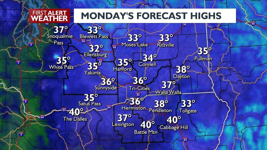 Small chance for wintry precip Tuesday night into Wednesday | News ...