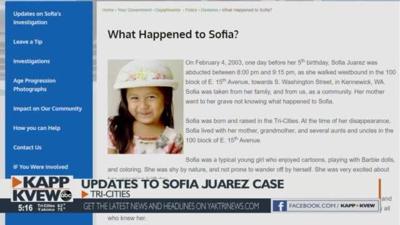 Kennewick police receive new information on Sofia Juarez’s disappearance | Crime ...