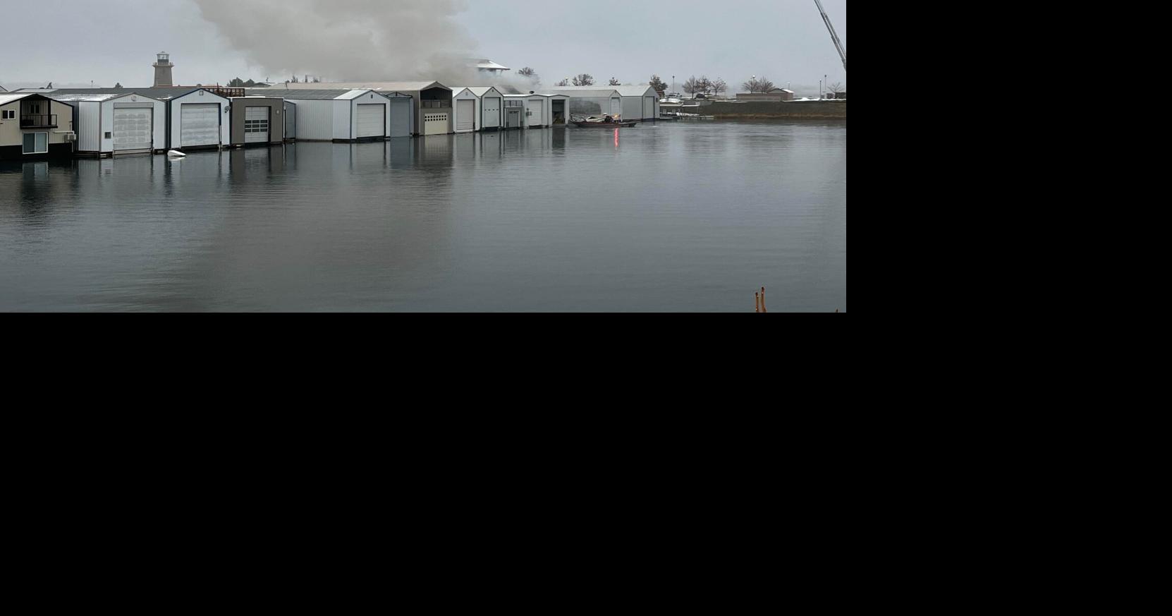 Multiple boathouses catch fire at Clover Island Marina | Local News | applevalleynewsnow.com