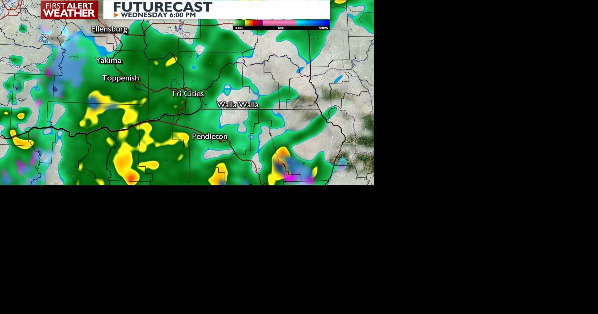 First Alert Forecast - Wet and warm conditions continue, with cooler ...