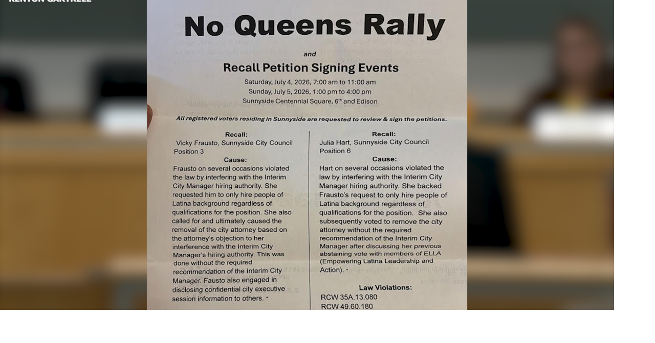 Sunnyside Mayor Vicky Frausto responds to recall petition circulating ...