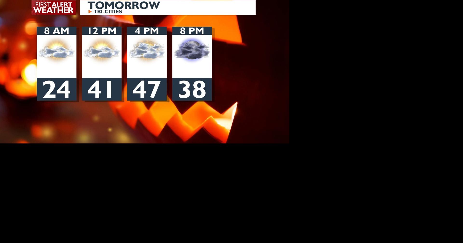Bone Chilling Cold Halloween Night: Temperatures Drop into the 20s as ...