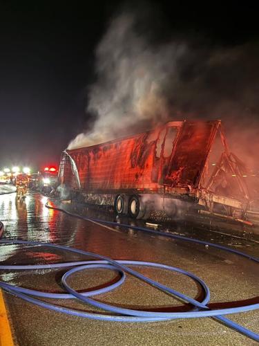 Semi fire closes westbound I-90 between Cle Elum and Ellensburg | News ...