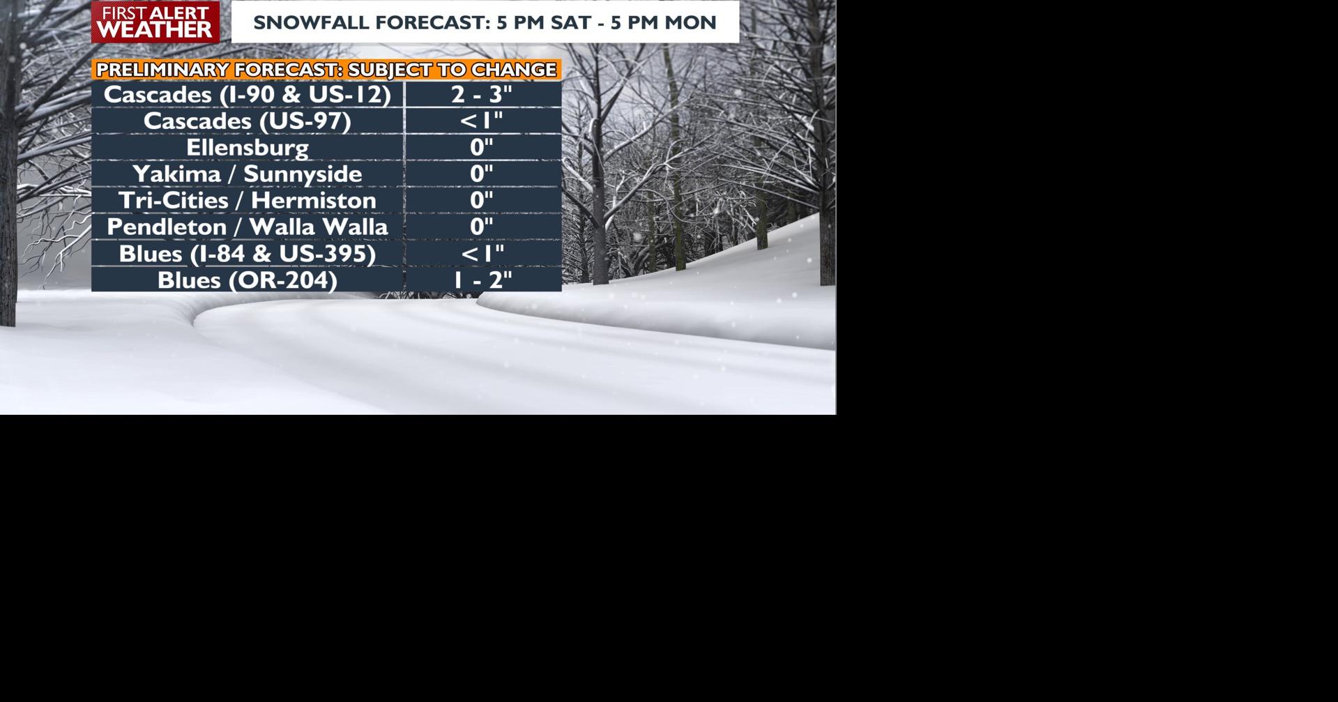 Prelim Snowfall Forecast 2 | | applevalleynewsnow.com