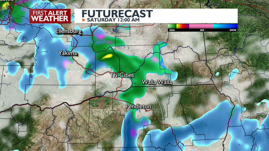Friday Weather Forecast: Wintery-mix weekend, wind gusts continue ...