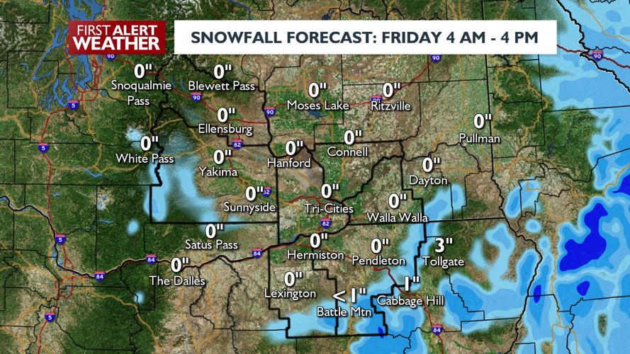 Drying out Black Friday, low elevation flurries possible Saturday night ...
