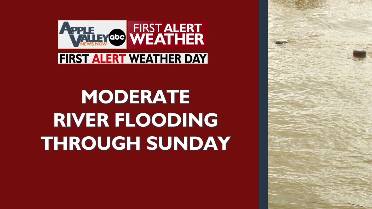 River flooding potential through Sunday, windy Tuesday night through ...