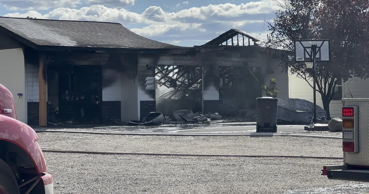 Fire in Franklin County crumbles roof of detached garage | News ...