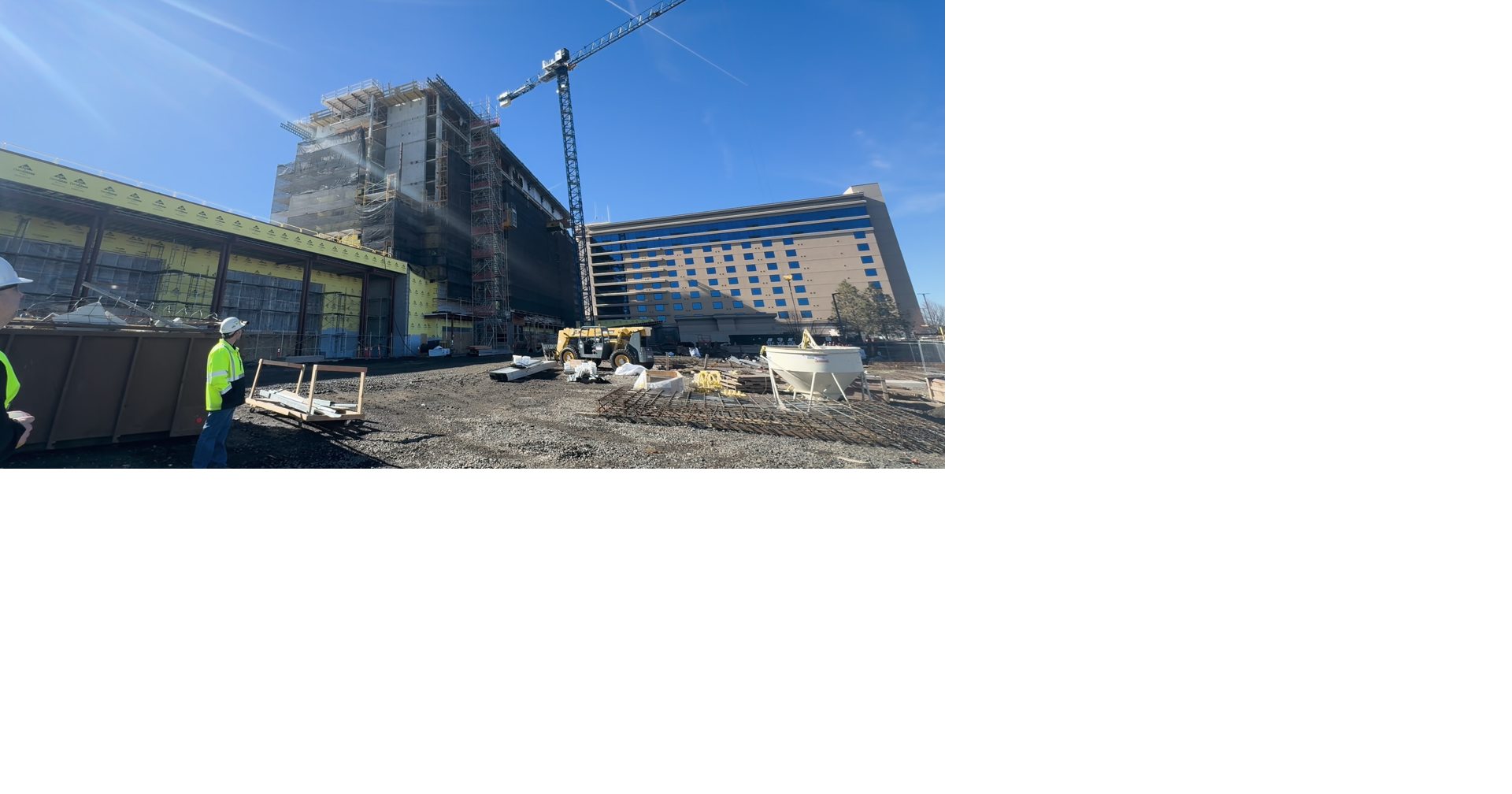 Construction of Wildhorse Resort and Casino's $100 million expansion ...