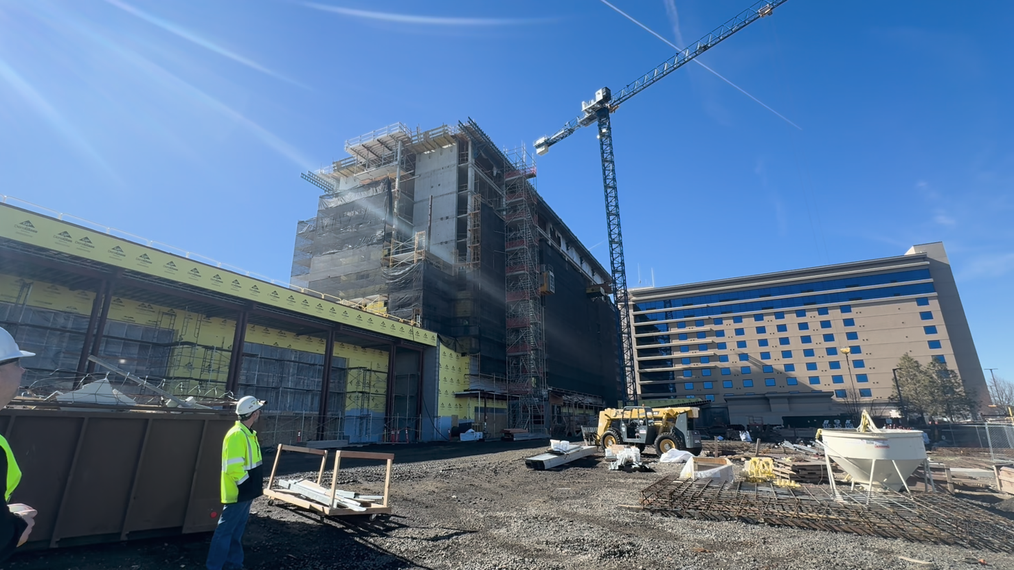 Construction of Wildhorse Resort and Casino's $100 million expansion ...