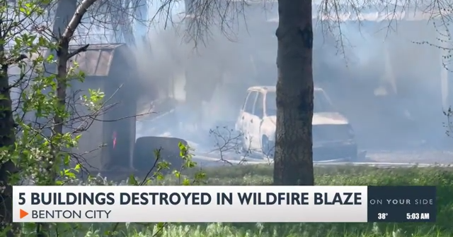 Here's what we know | Fire in Benton City destroys 5 buildings ...