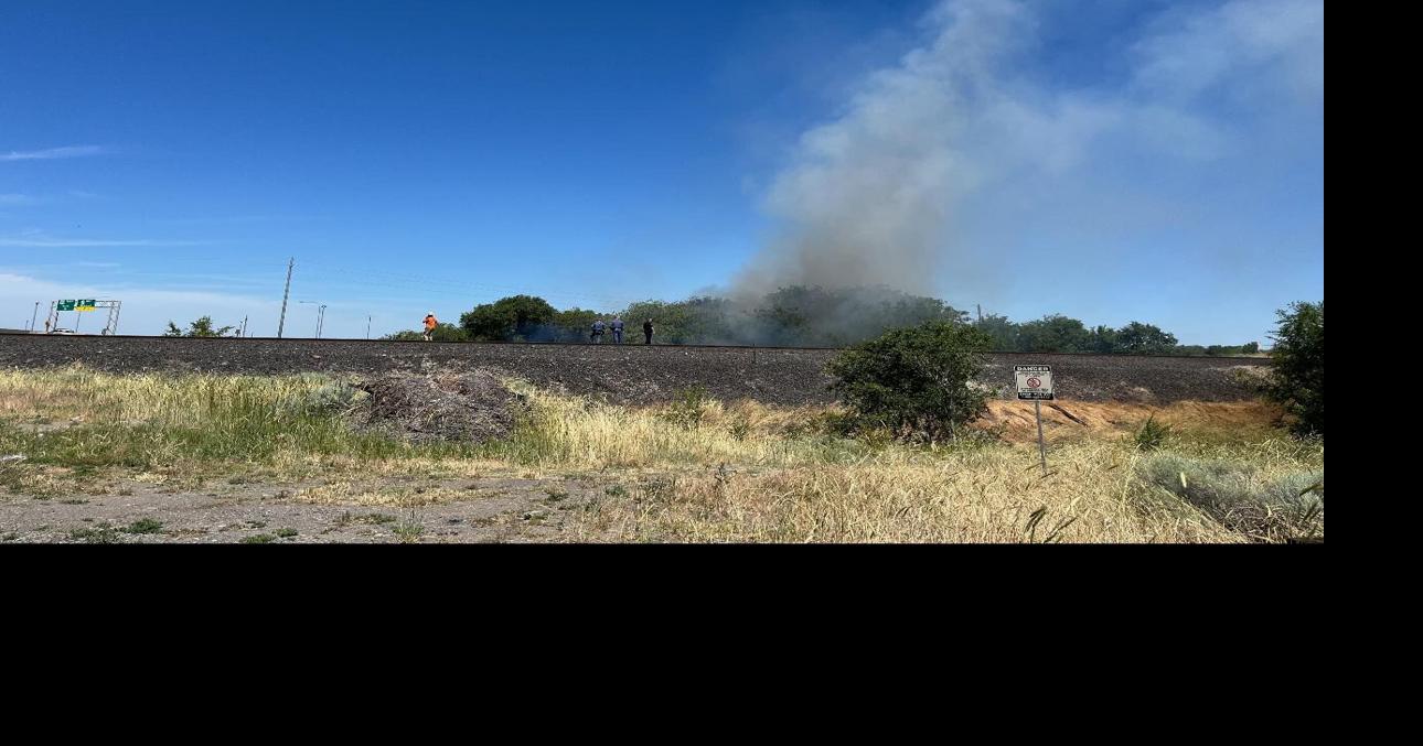 Fire crews battling fire near railroad in Kennewick | News ...