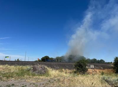 Fire crews battling fire near railroad in Kennewick | News ...
