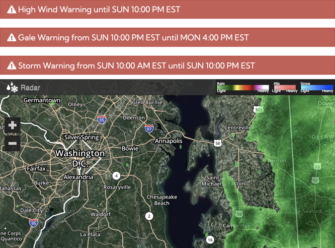 Storm Warning With Dangerous Gale Force Winds Sunday And Monday | News ...