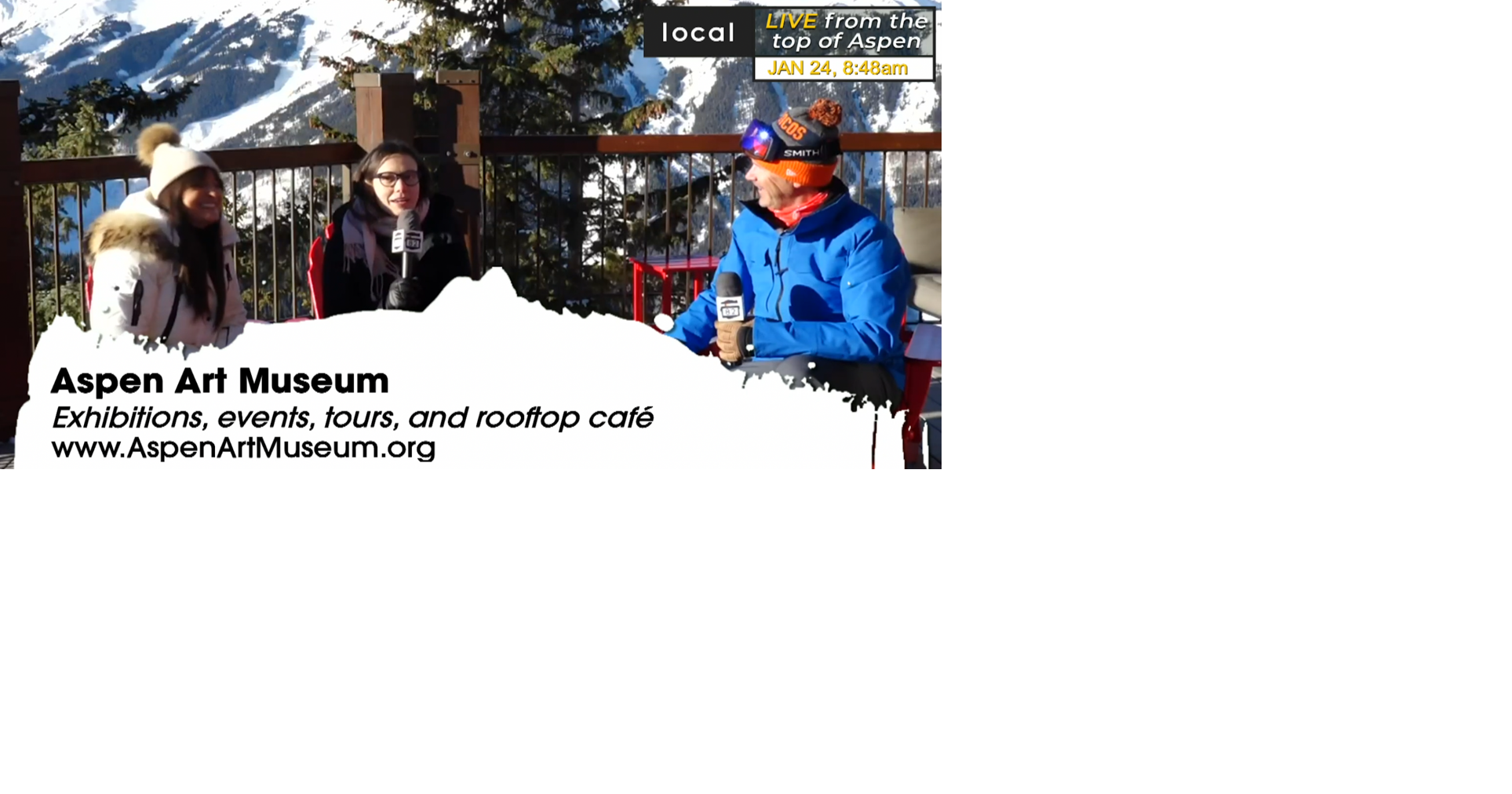 📺 The Aspen Art Museum with Amy & Simone | Arts & Entertainment ...