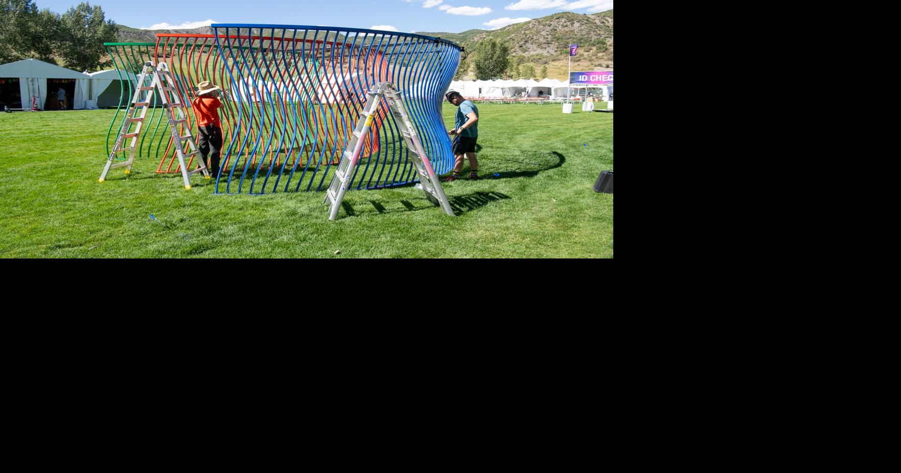 Setting up for JAS Labor Experience | Multimedia | aspendailynews.com