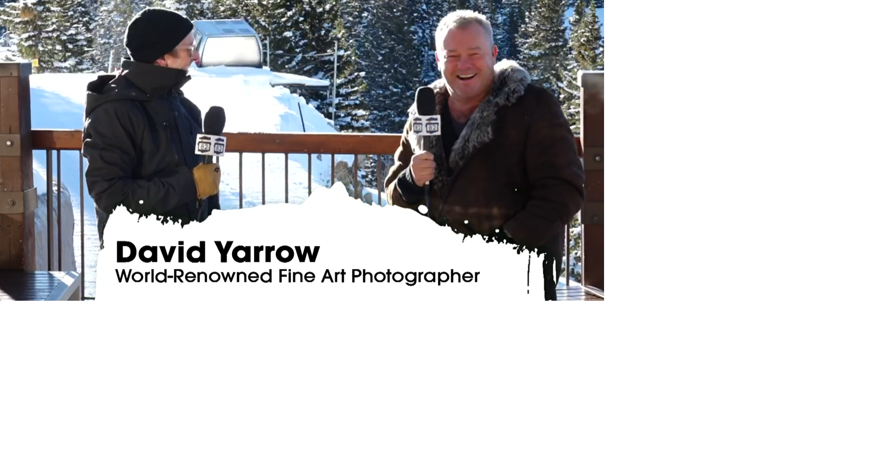 📺 David Yarrow | Arts & Entertainment | aspendailynews.com