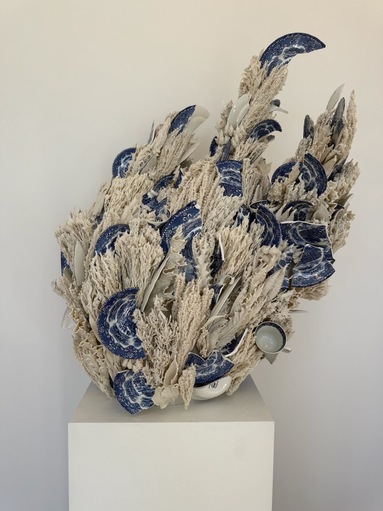 Intricate porcelain sculptures born out of winter | Arts ...