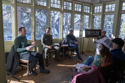 Mesirow, Guth and Rose take questions at Explore Booksellers | News ...