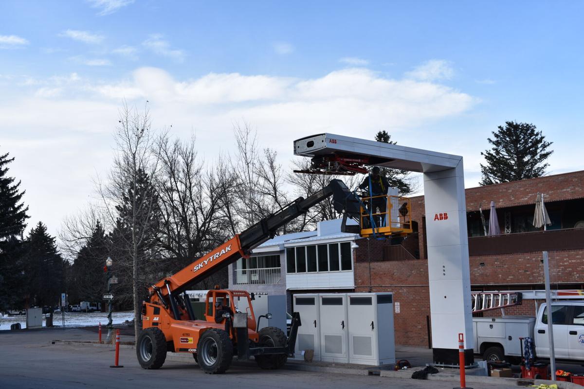 Bus charger installed at Rubey Park Transit Center | Multimedia ...