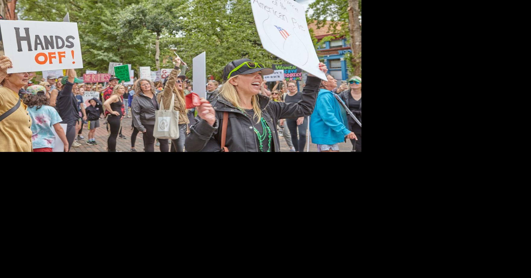 Turnout for local SCOTUS protest exceeds expectations | News ...