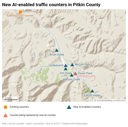 AI vehicle counters to provide better input on upper-valley traffic ...