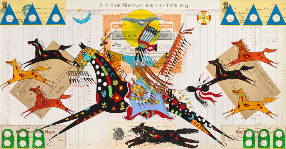 Native American ledger art exhibit featured in Anderson Ranch Holiday ...