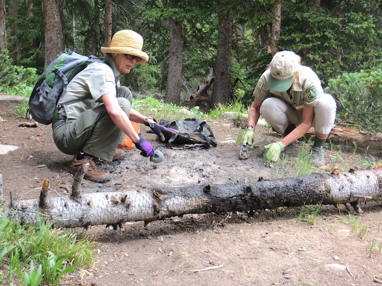 Volunteers report uptick in illegal campfire rings | News ...