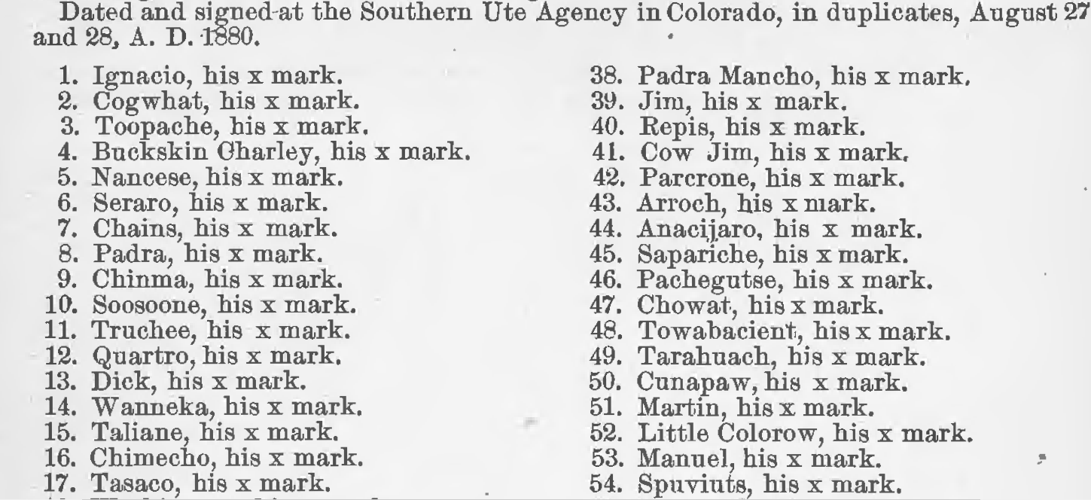 Plight of the Utes, Part III: Removal policy comes to a head in the ...