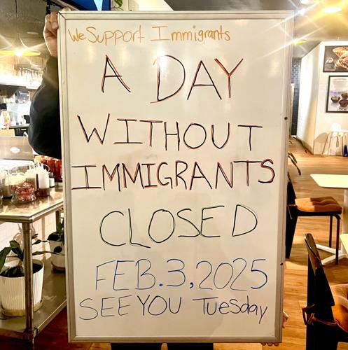 Locals join nationwide protest against immigration crackdowns | News ...