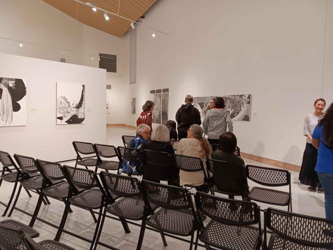 Gallery Talk with Nishiki Sugawara-Beda | Arts | asurampage.com