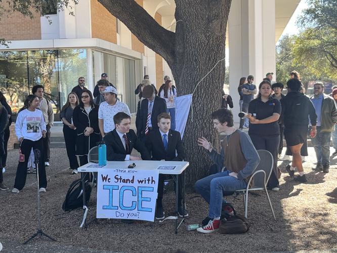 TPUSA Brings Students Together in ICE Debate at Angelo State University ...