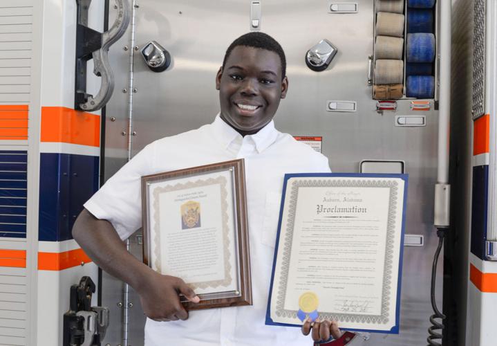 Auburn honors child hero | News | auburnvillager.com