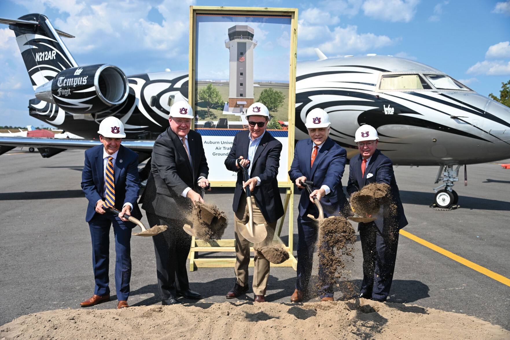Auburn University breaks ground on new air traffic control tower | News ...