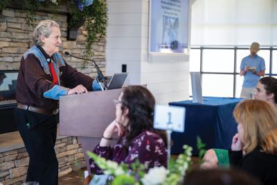 Grandin advocates for inclusion at Auburn University's Women in ...